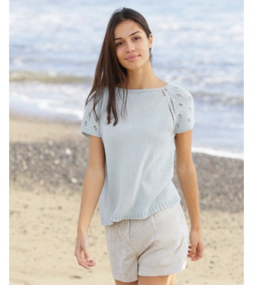 Rivage Top / DROPS 199-23 – Modelli di maglia gratuiti di DROPS Design ...